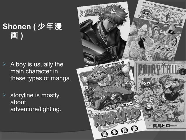History of Manga and Anime | PPT | Animation & Anime | Genres