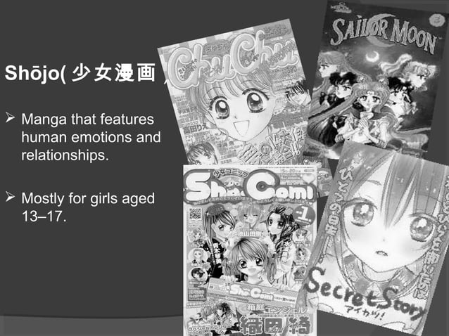 History of Manga and Anime | PPT | Animation & Anime | Genres