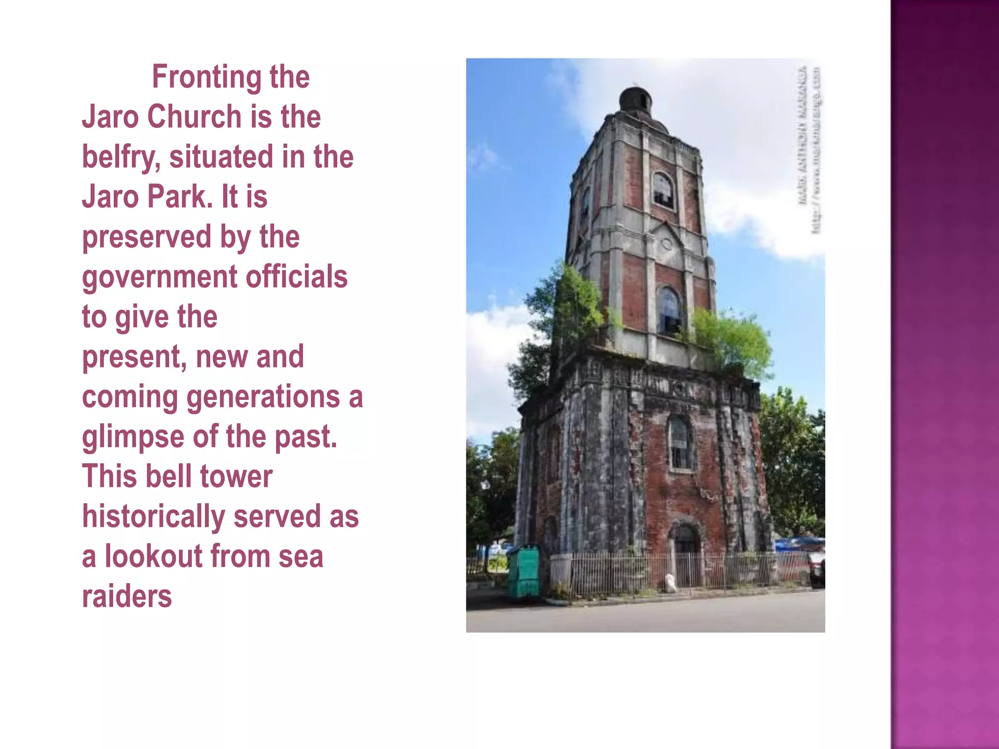 History of jaro cathedral | PPTX