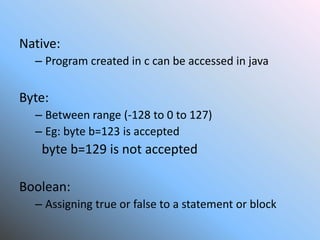 History of java' | PPTX