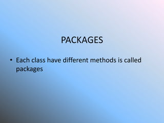 History of java' | PPTX