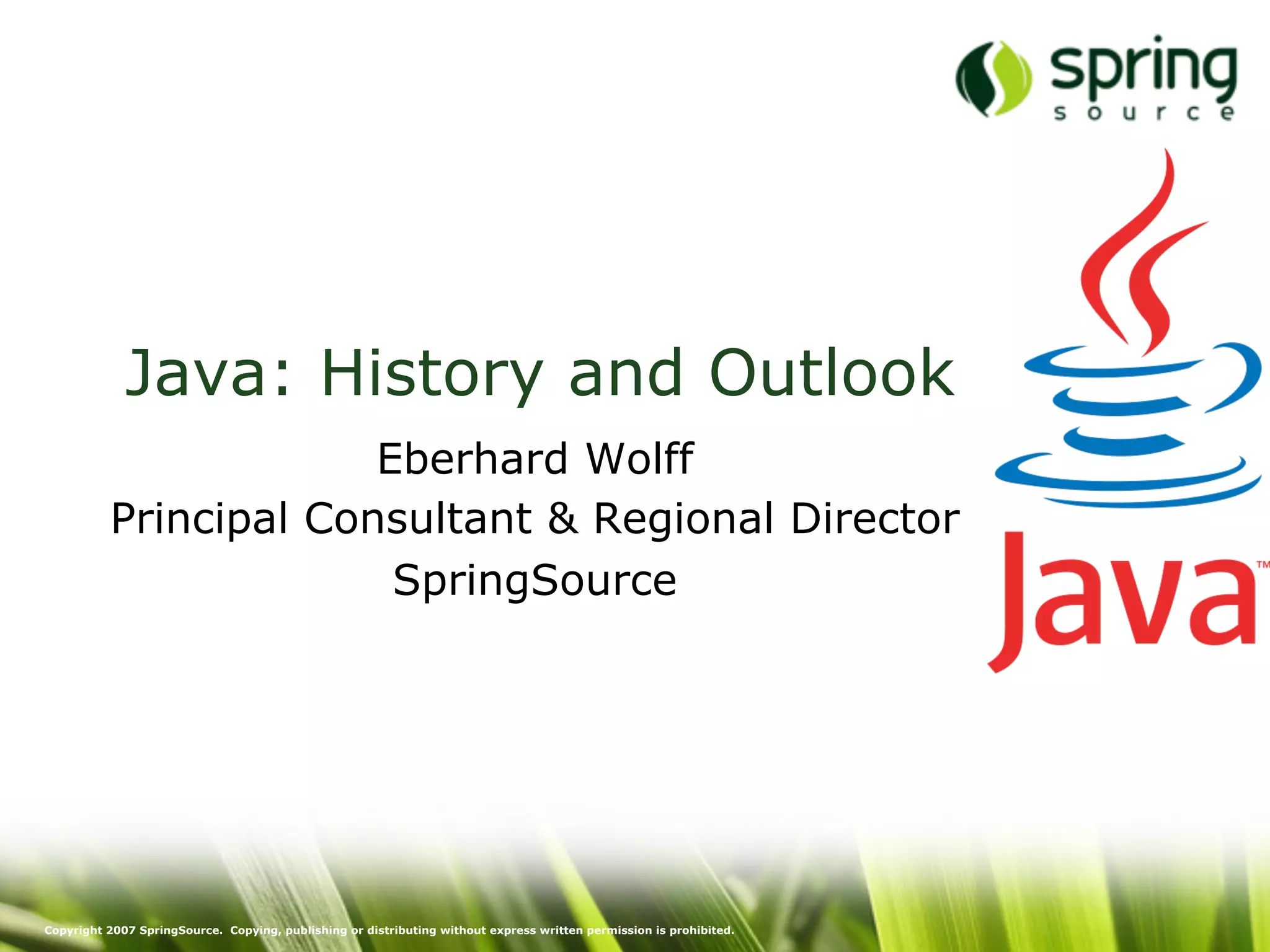 History of Java 2/2 | PDF