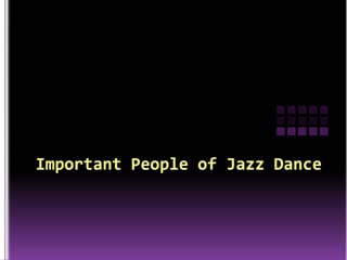History of jazz dance | PPT
