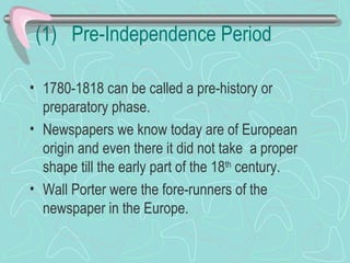 Print Media - History of journalism | PPT