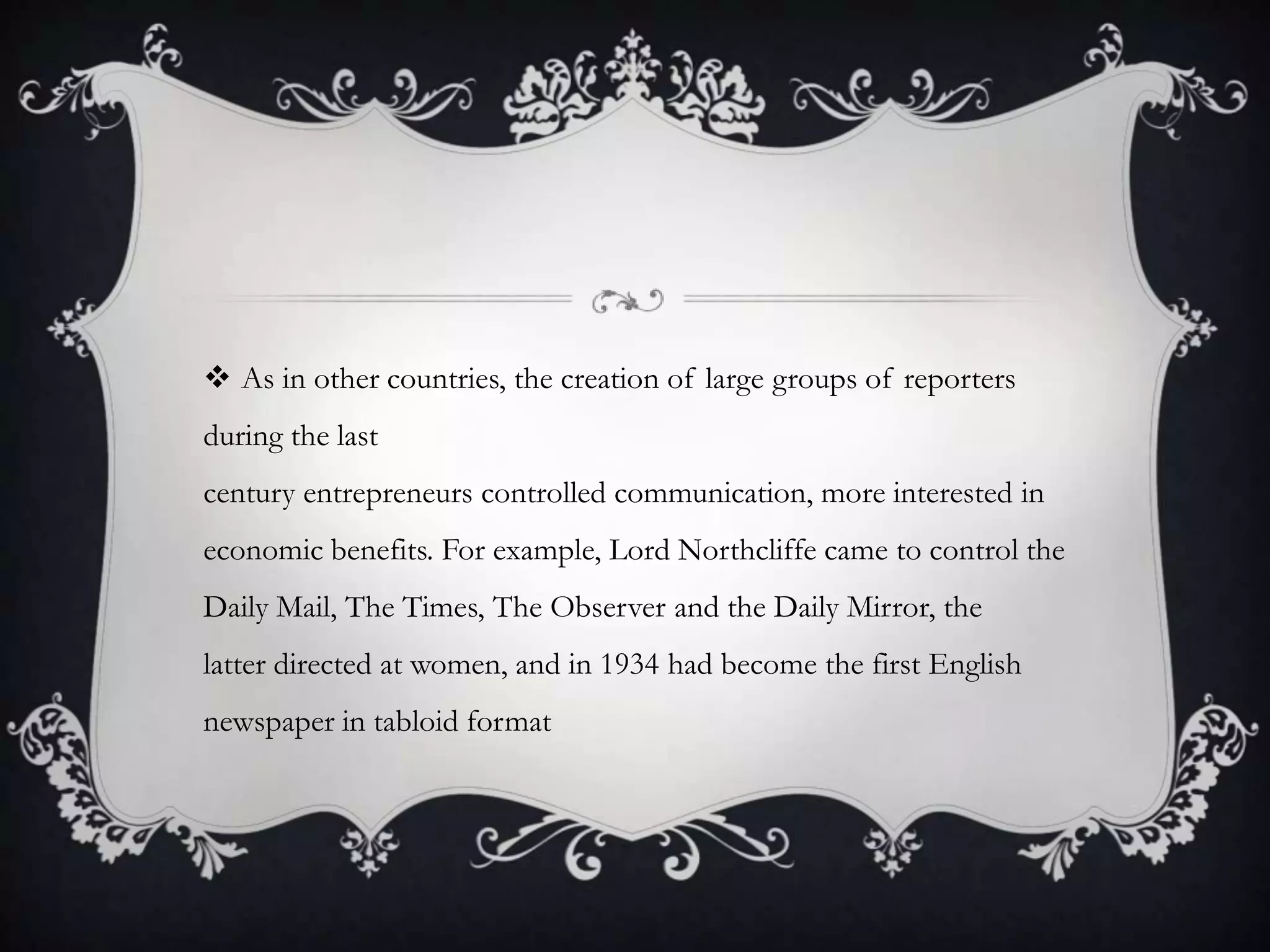 History of journalism | PPT