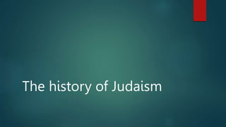 History of Judaism.pptx