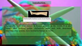 History of knitting technology. | PDF