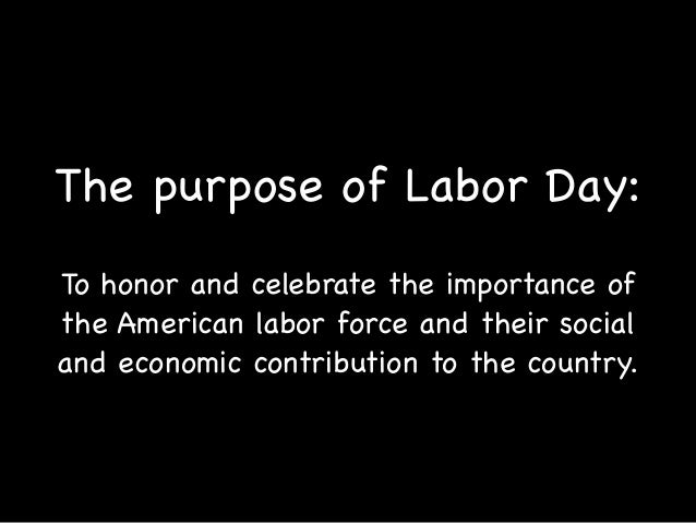 A Brief History of Labor Day...