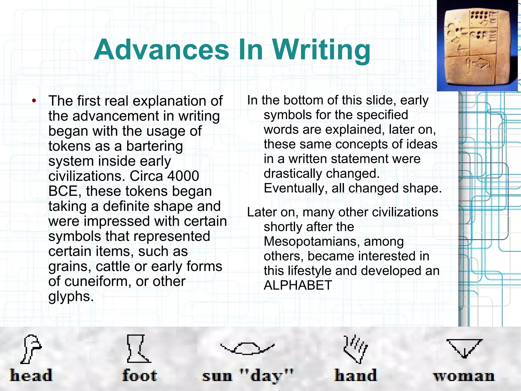 History of Written Language | PPT