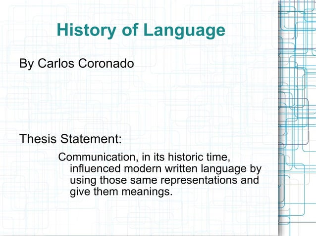 History of Written Language | PPT