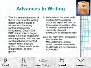 History of Written Language | PPT