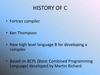 History of languages' | PPT