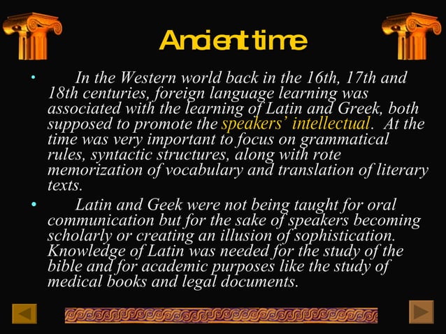 History Of Language Teaching | PPT | Education