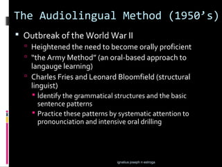 History of language_teaching | PPT