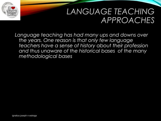 History of Language Teaching | PPT