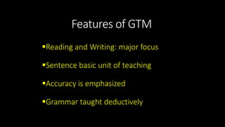 History of language teaching | PPTX