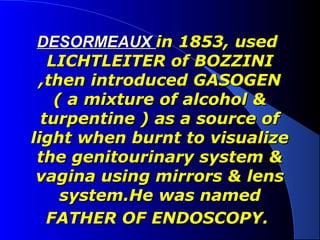 History of laparoscopy | PPT