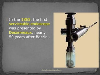 HISTORY OF LAPAROSCOPY BY DR SHASHWAT JANI | PPTX