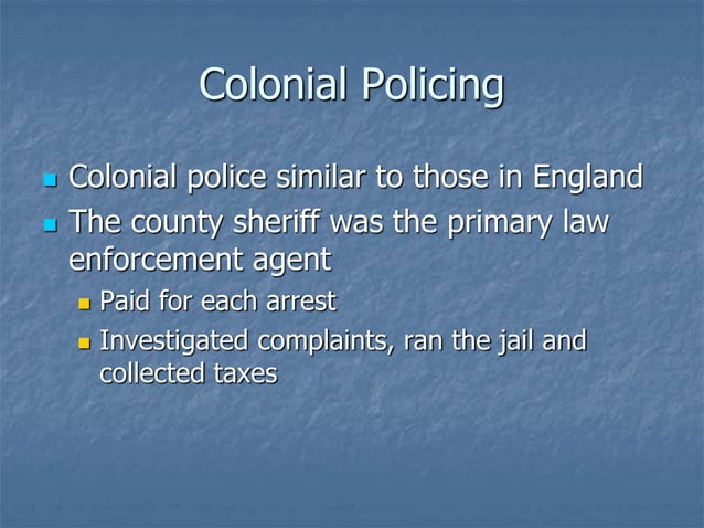 History of Law Enforcement | PPTX | Crime & Harmful Acts to Individuals ...
