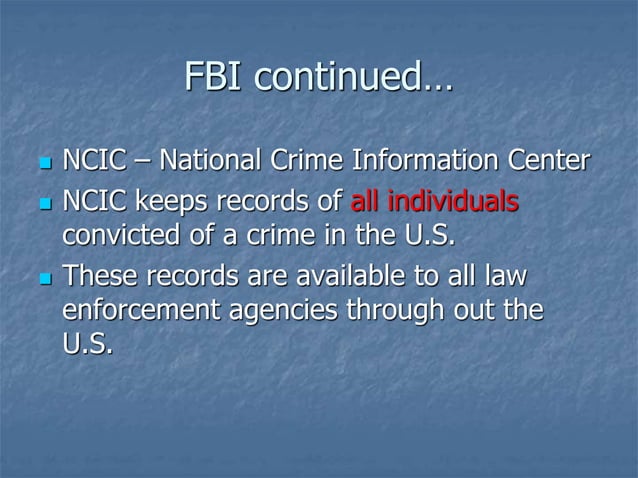 History of Law Enforcement | PPTX | Crime & Harmful Acts to Individuals ...