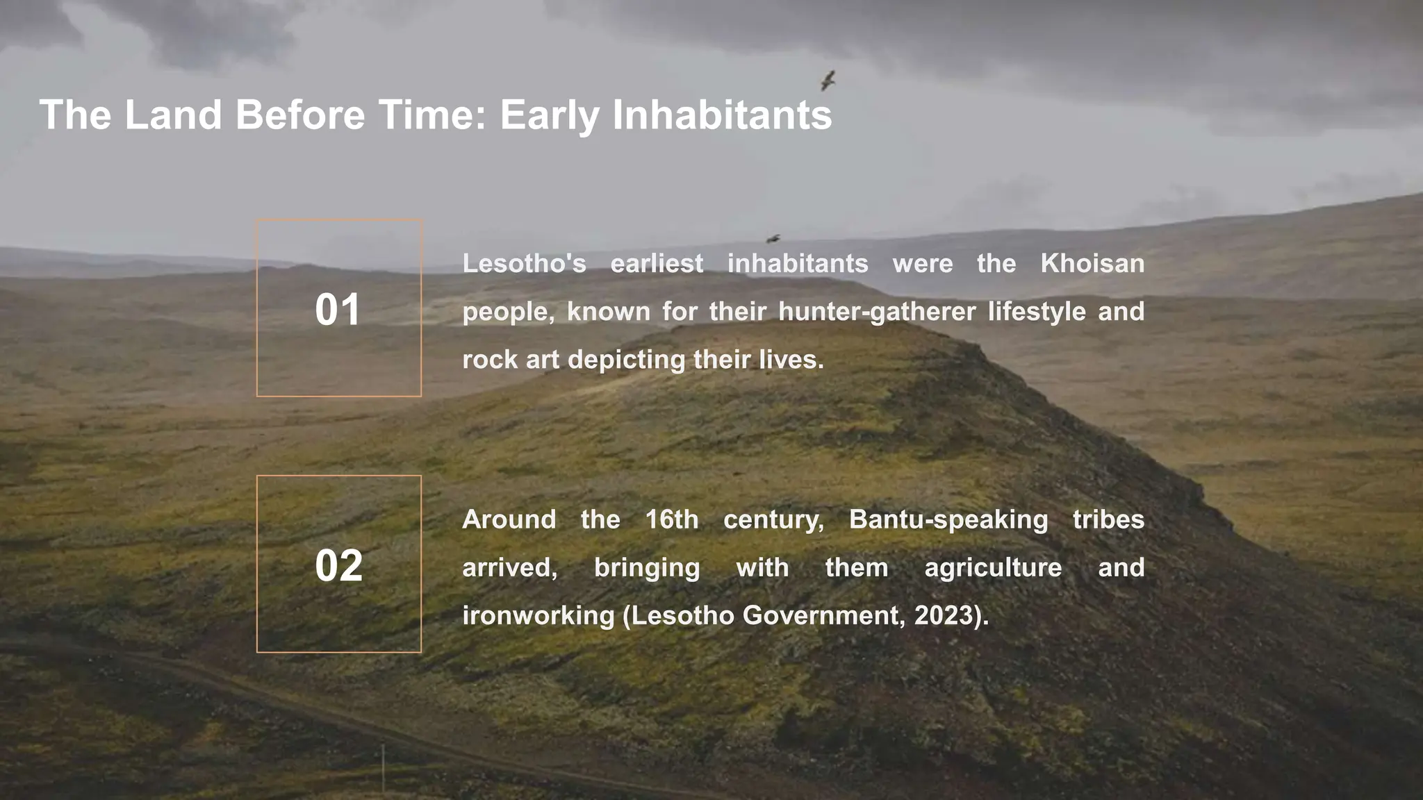 History of Lesotho And Basotho national. | PPTX