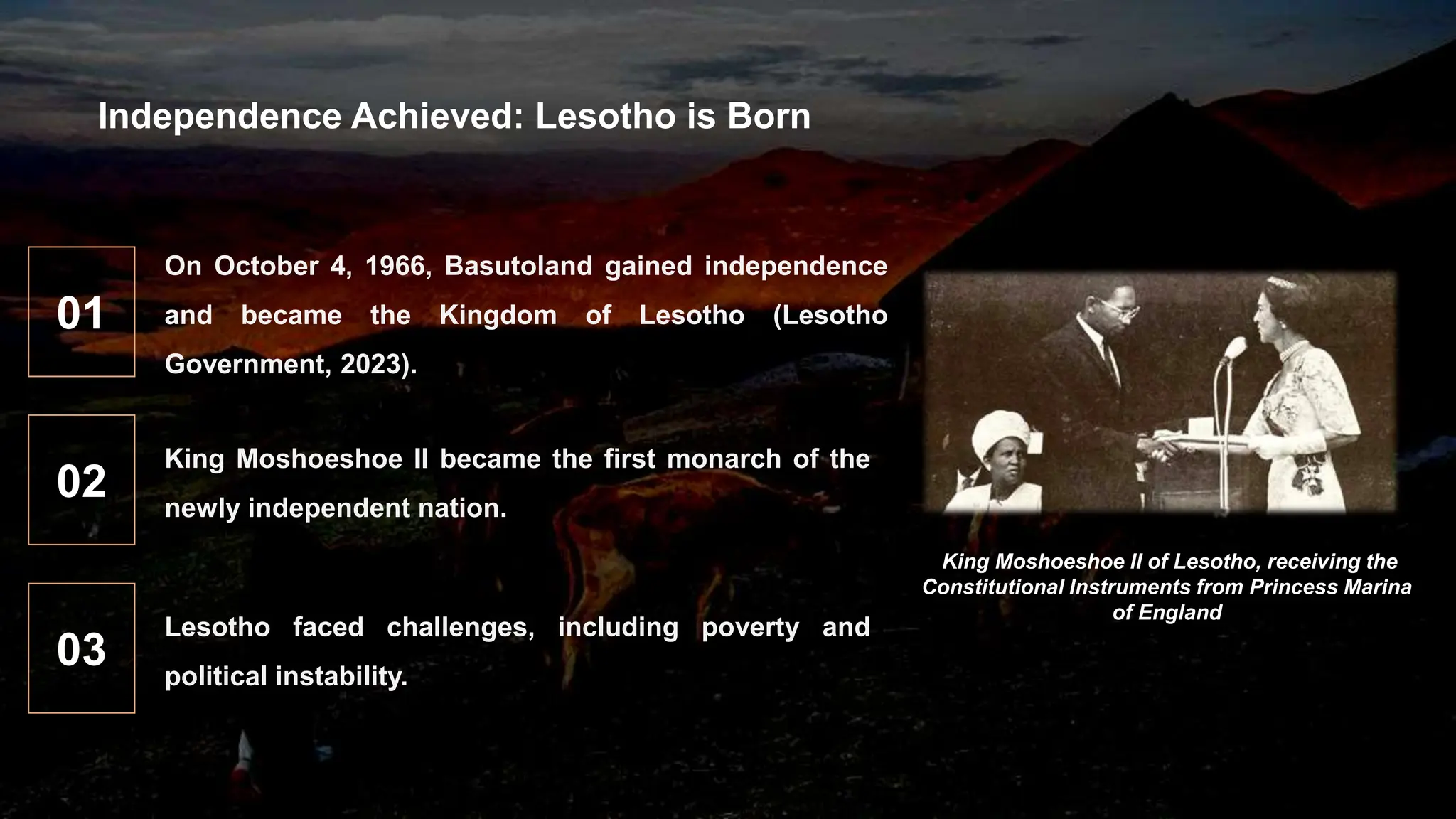 History of Lesotho And Basotho national. | PPTX