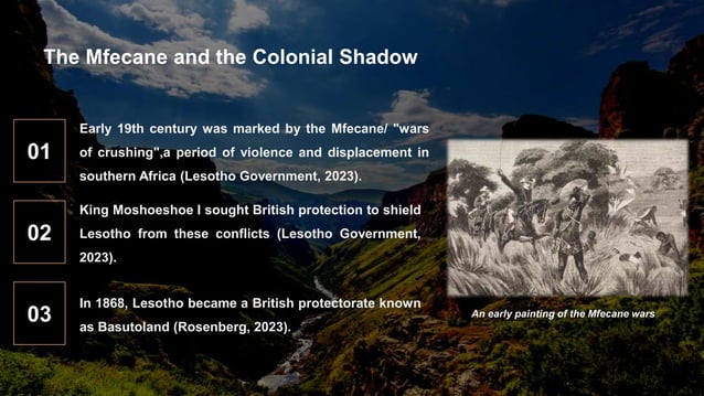 History of Lesotho And Basotho national. | PPTX