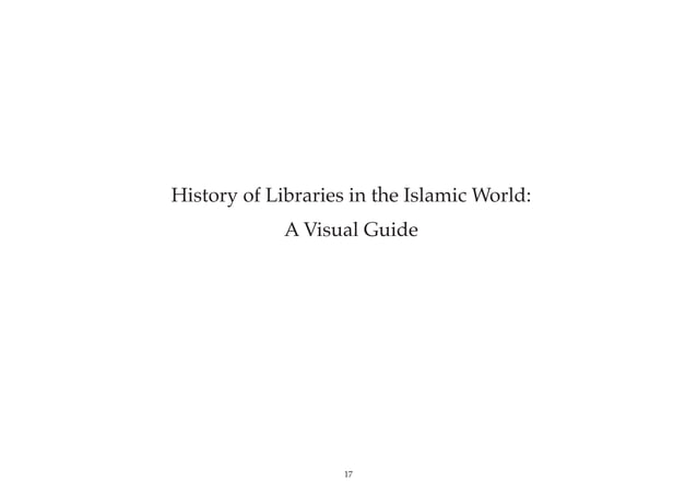 History of libraries_in_the_islamic_worl | PPT