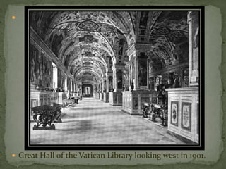 History of libraries modern era | PPTX