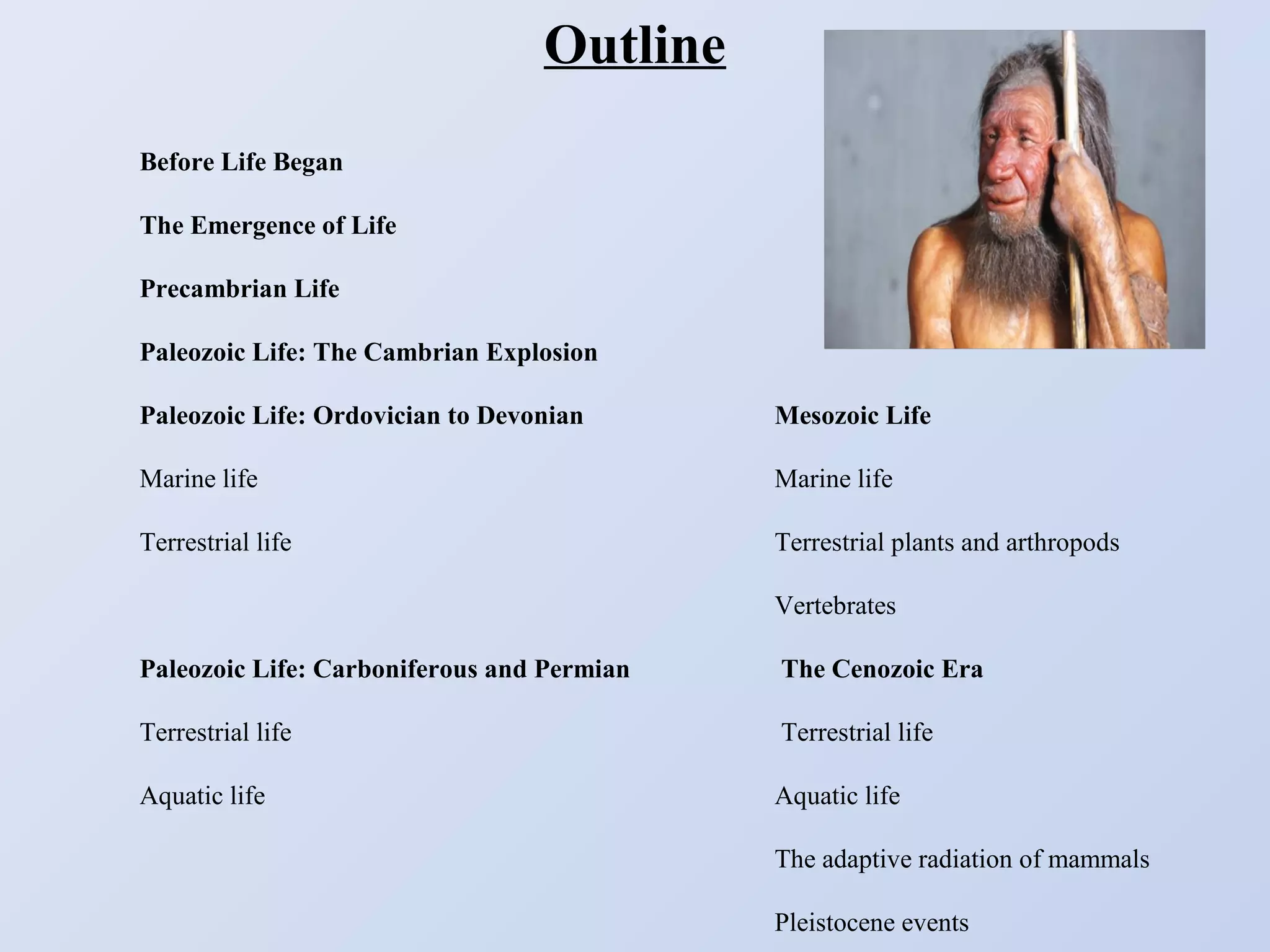 History of life on earth | PPT