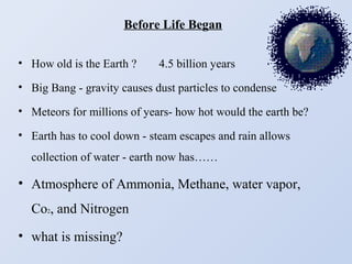 History of life on earth | PPT