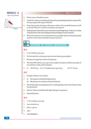 History of life on earth | PDF
