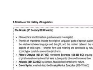 Historical Timeline of Noteworthy Linguists | PPTX