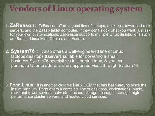 History of linux | PPT