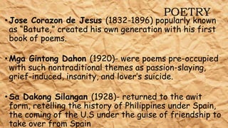 History of literature | PPTX