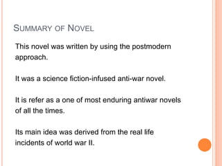 Characteristics of postmodern literature by using reference of post ...