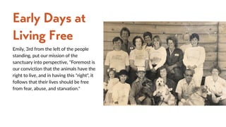 History of Living Free | PPT
