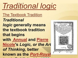 History of logic | PPTX