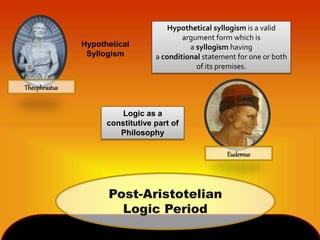 History and Development of logic | PPTX