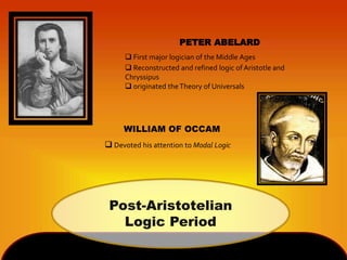 History and Development of logic | PPTX