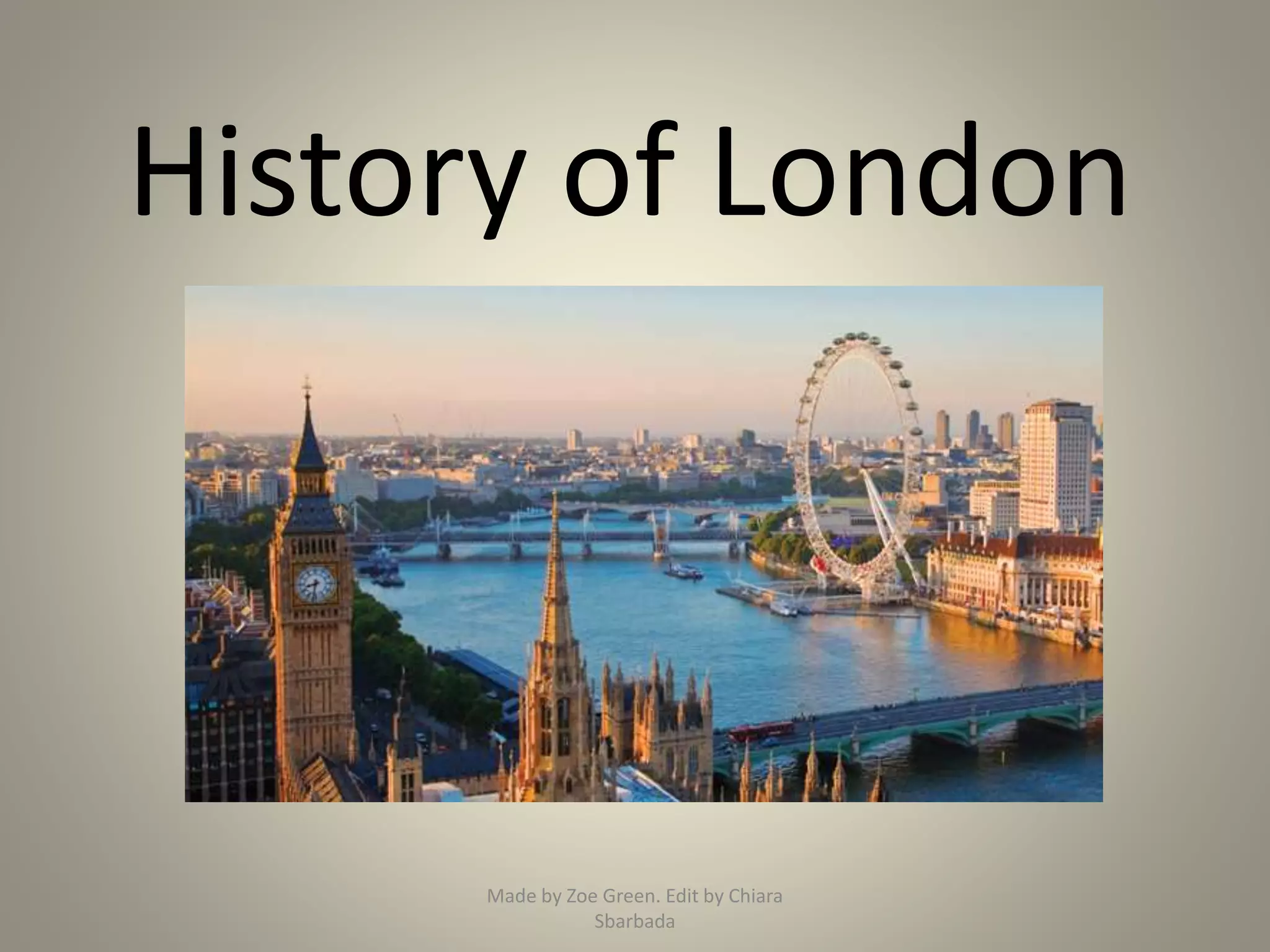 History of London | PPSX