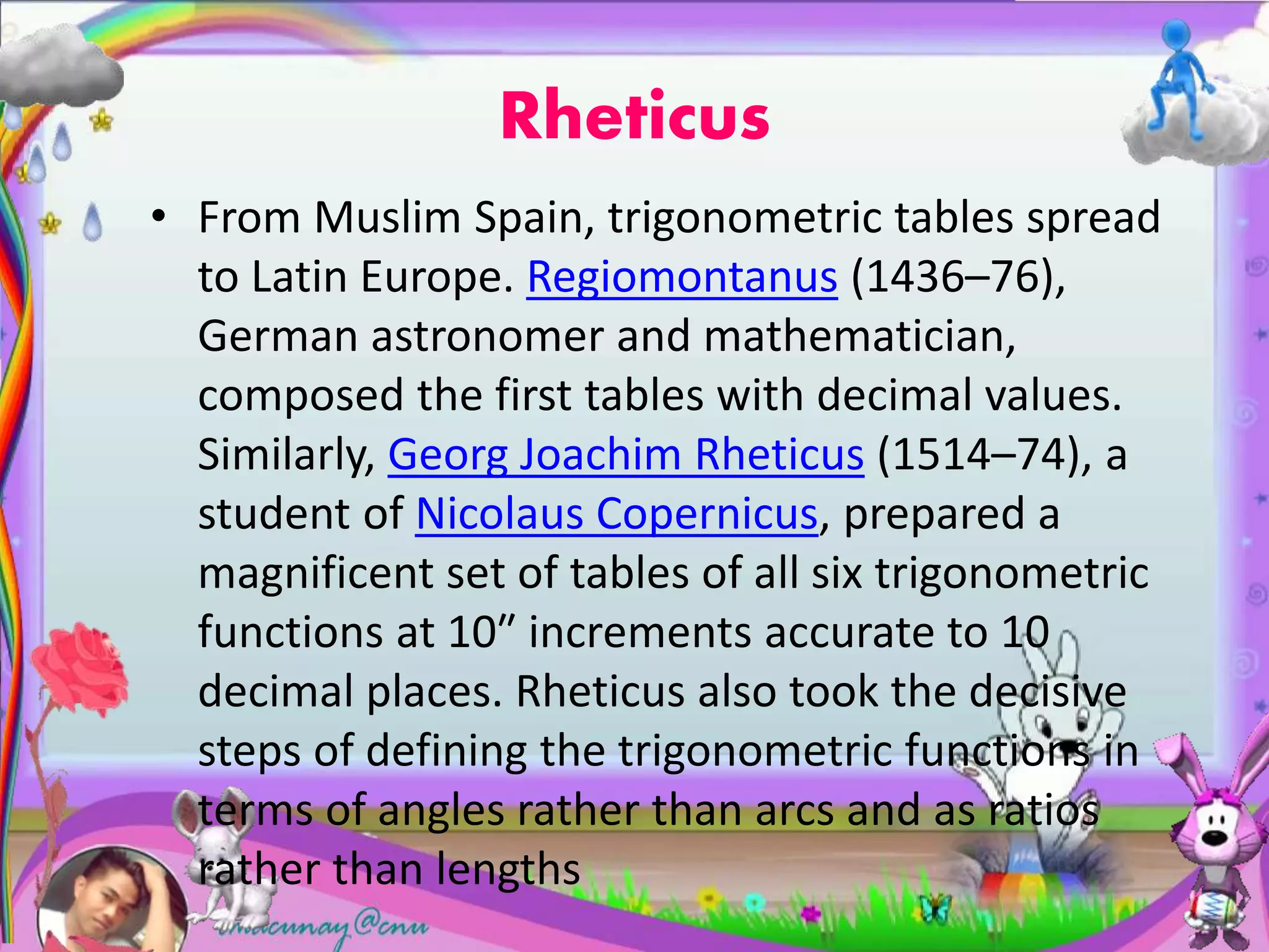 The European Renaissance_History Of Mathematics(Rigino) | PPTX
