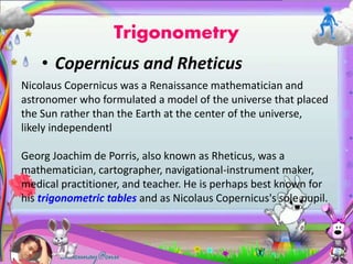 The European Renaissance_History Of Mathematics(Rigino) | PPTX