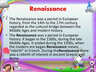 Renaissance Mathematics