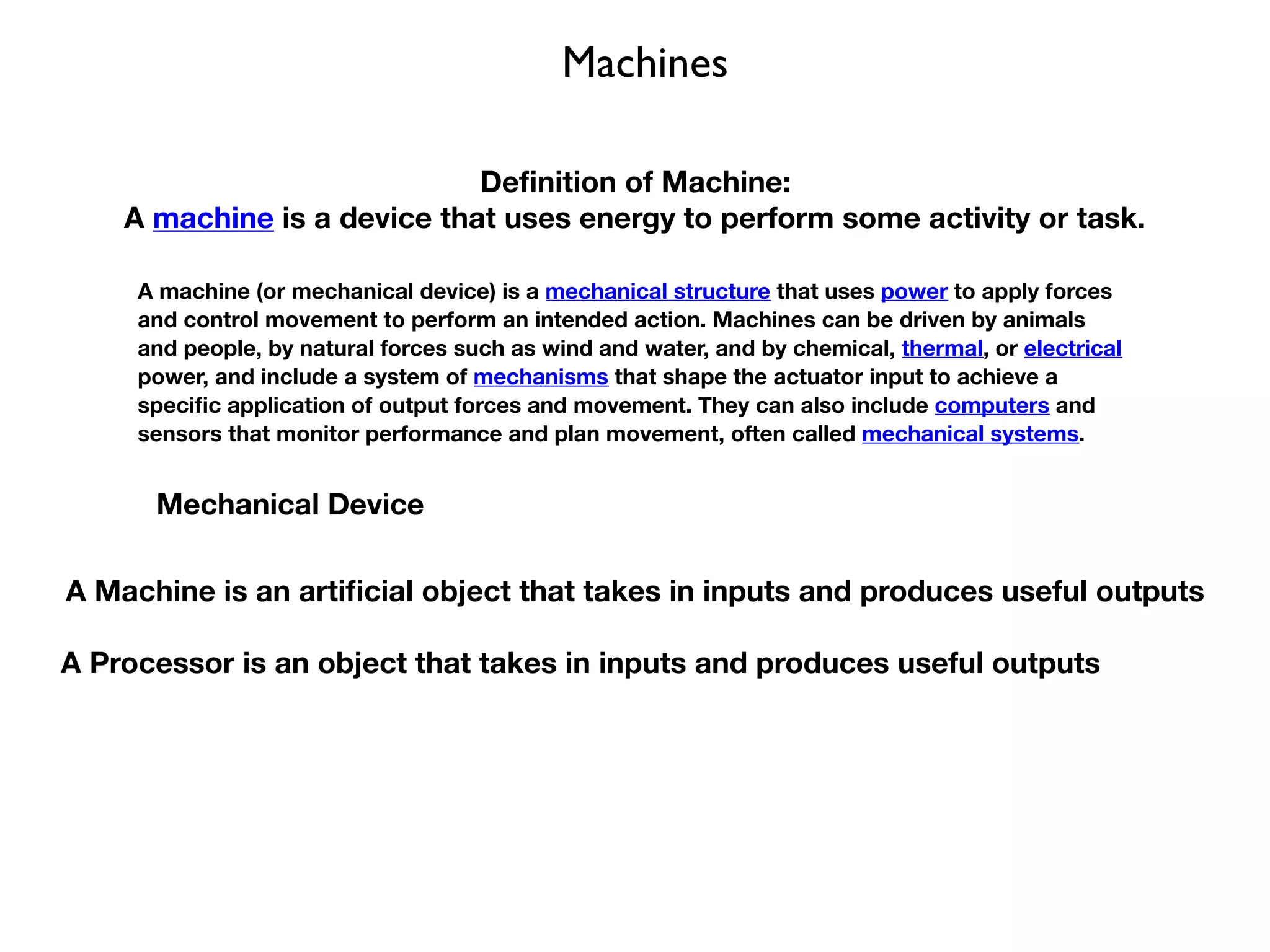 History of machines | PDF