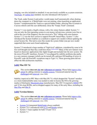 History Of Mac O S | PDF