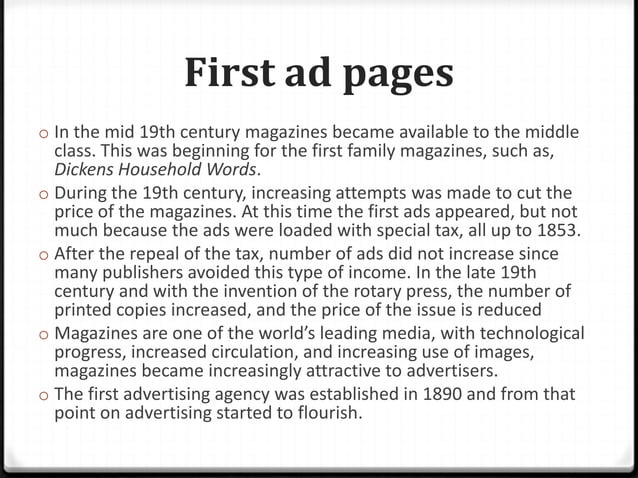 History of magazines | PPTX | Publishing Industry | Industries