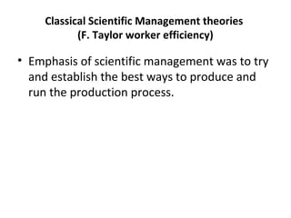 History of management | PPT