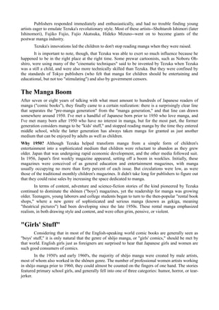 History of manga in English | DOC