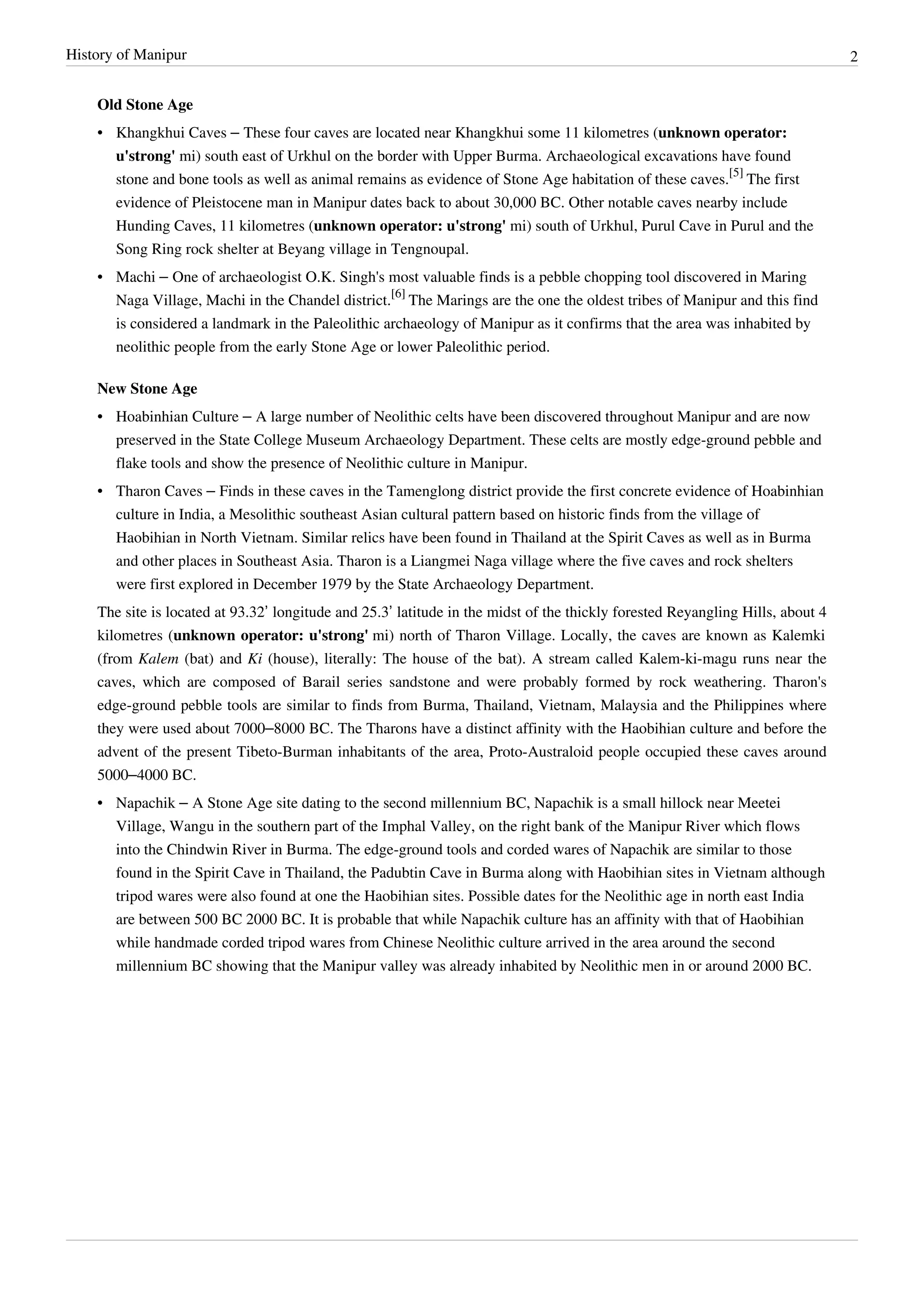 History of manipur | PDF